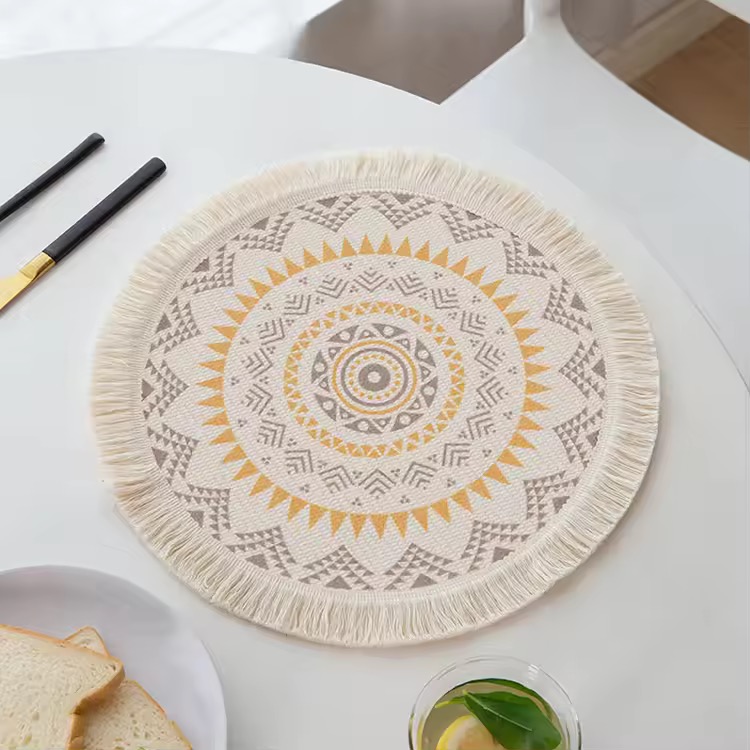 Boho Cotton High Quality Wedding Party Decorative Dining Table Decor ...