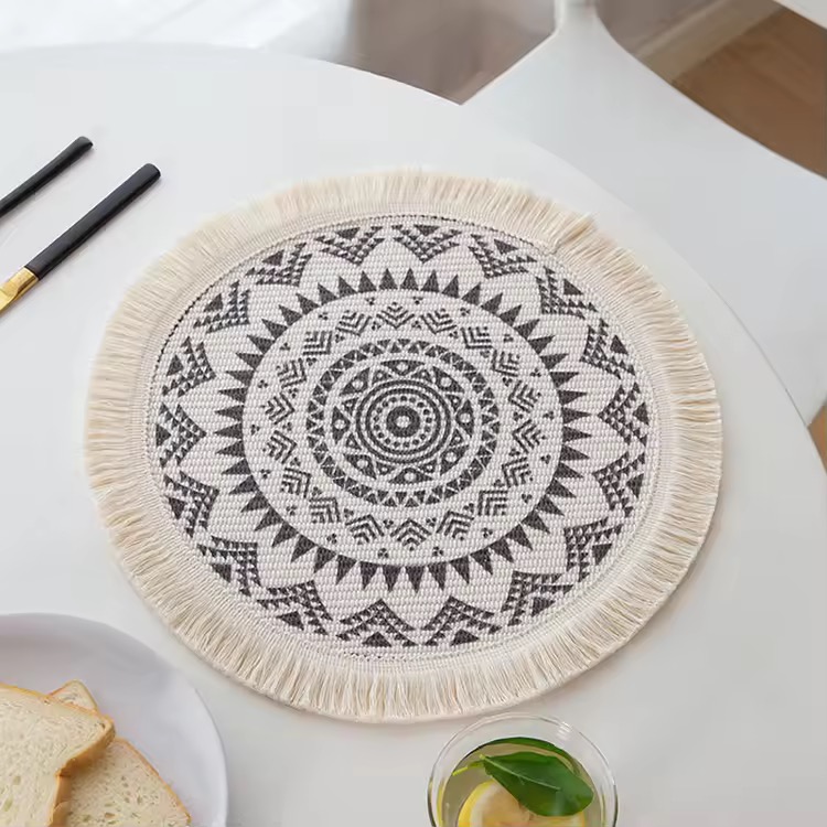 Boho Cotton High Quality Wedding Party Decorative Dining Table Decor ...
